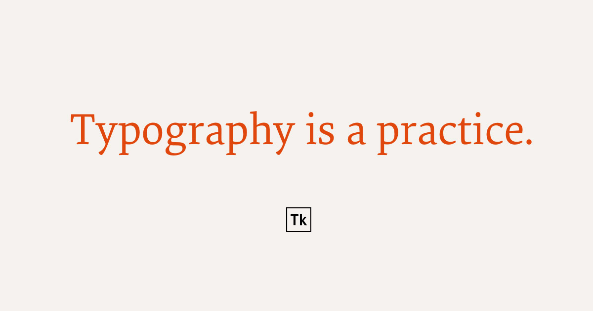 Typekit Practice